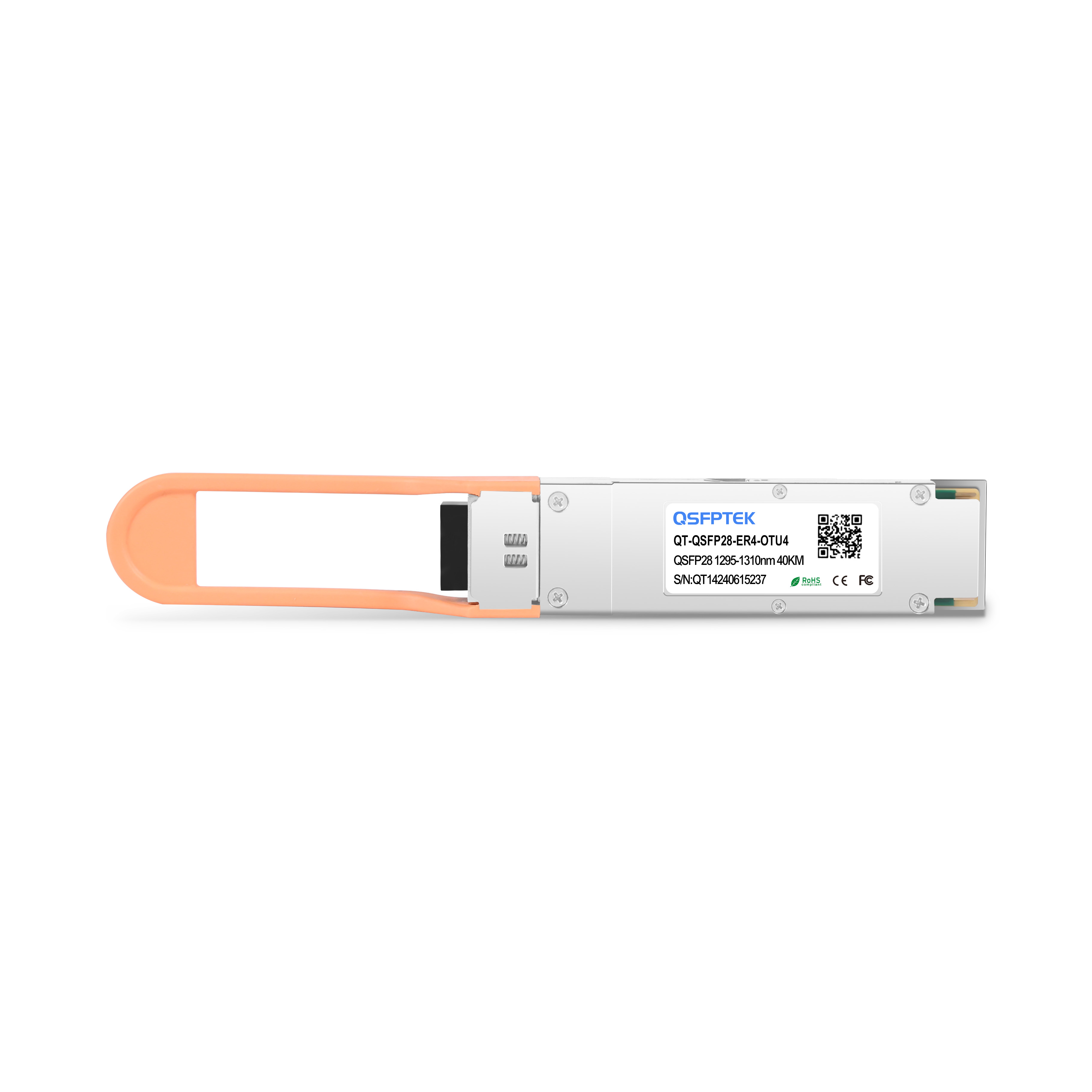 QSFP28-ER4-100/112G Mellanox Compatible Dual Rate 100GBASE-ER4/112GBASE ...