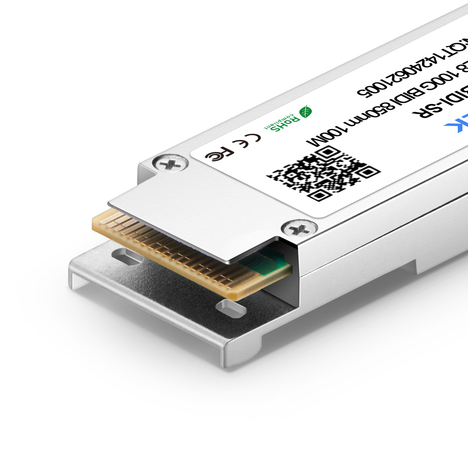 Juniper JNP-QSFP-100G-BXSR Compatible 100GBASE-BXSR BiDi QSFP28 Transceiver Module - QSFPTEK