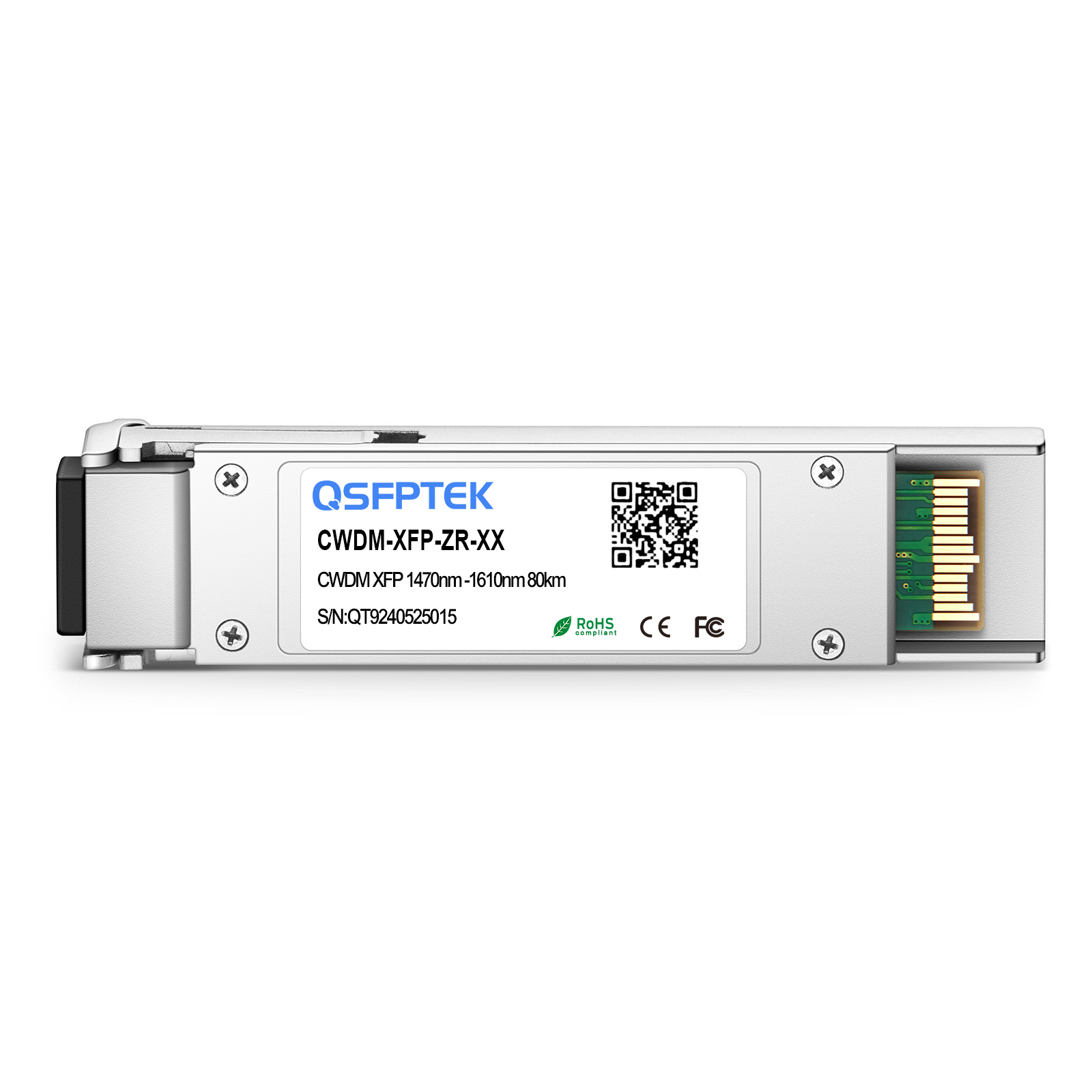 Huawei XFP-LH70-SM1491 Compatible 10G CWDM XFP Transceiver Module-QSFPTEK