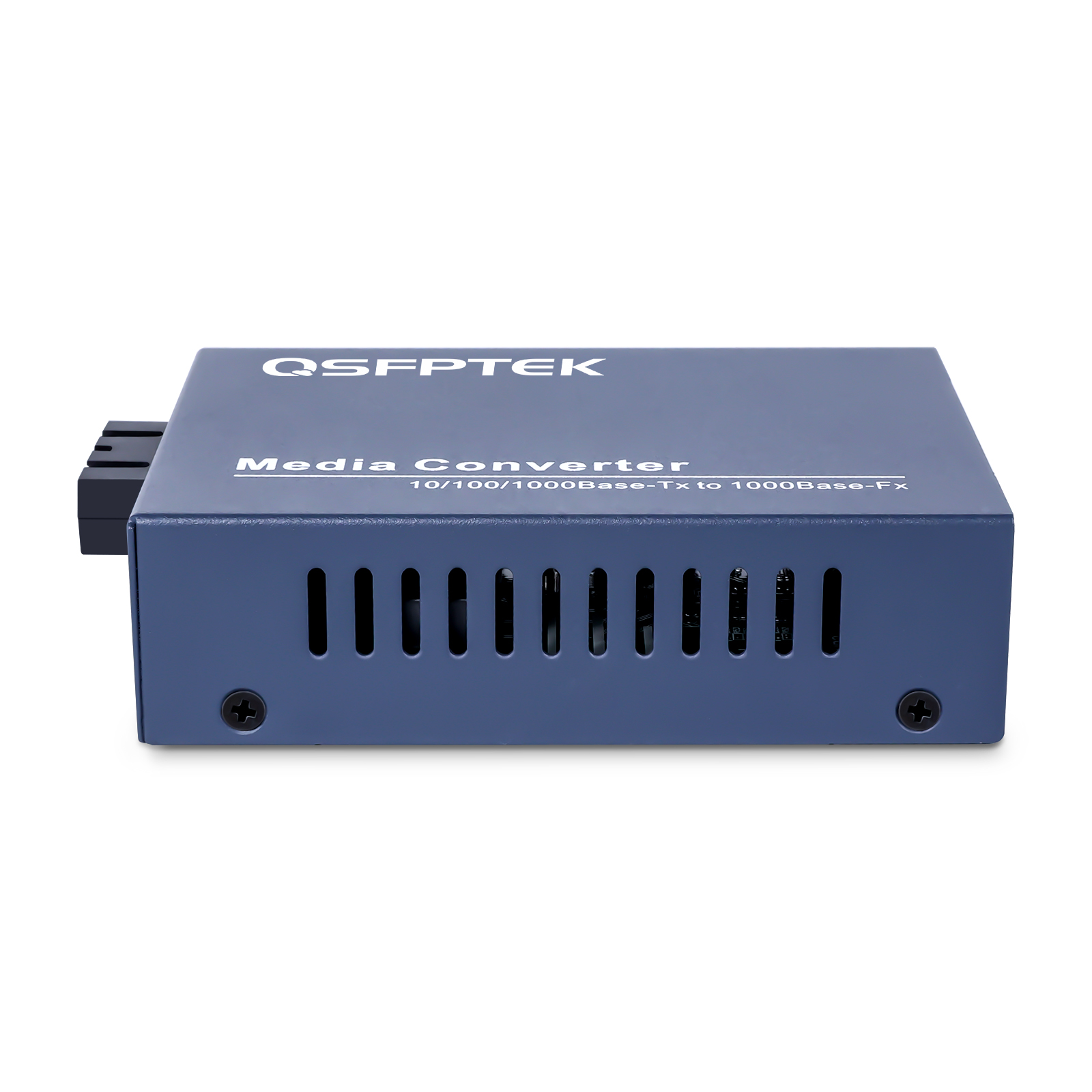 10/100/1000Base-Tx to 1000Base-LX Gigabit Ethernet Media Converter Single Mode 20Km, AC 100V ...