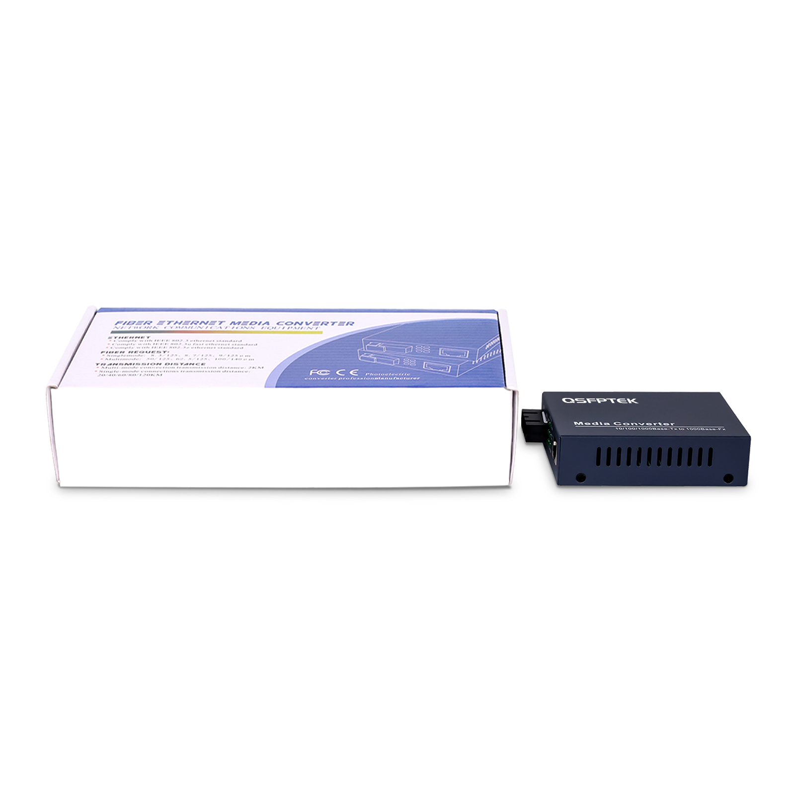10/100/1000Base-Tx to 1000Base-LX Gigabit Ethernet Media Converter ...