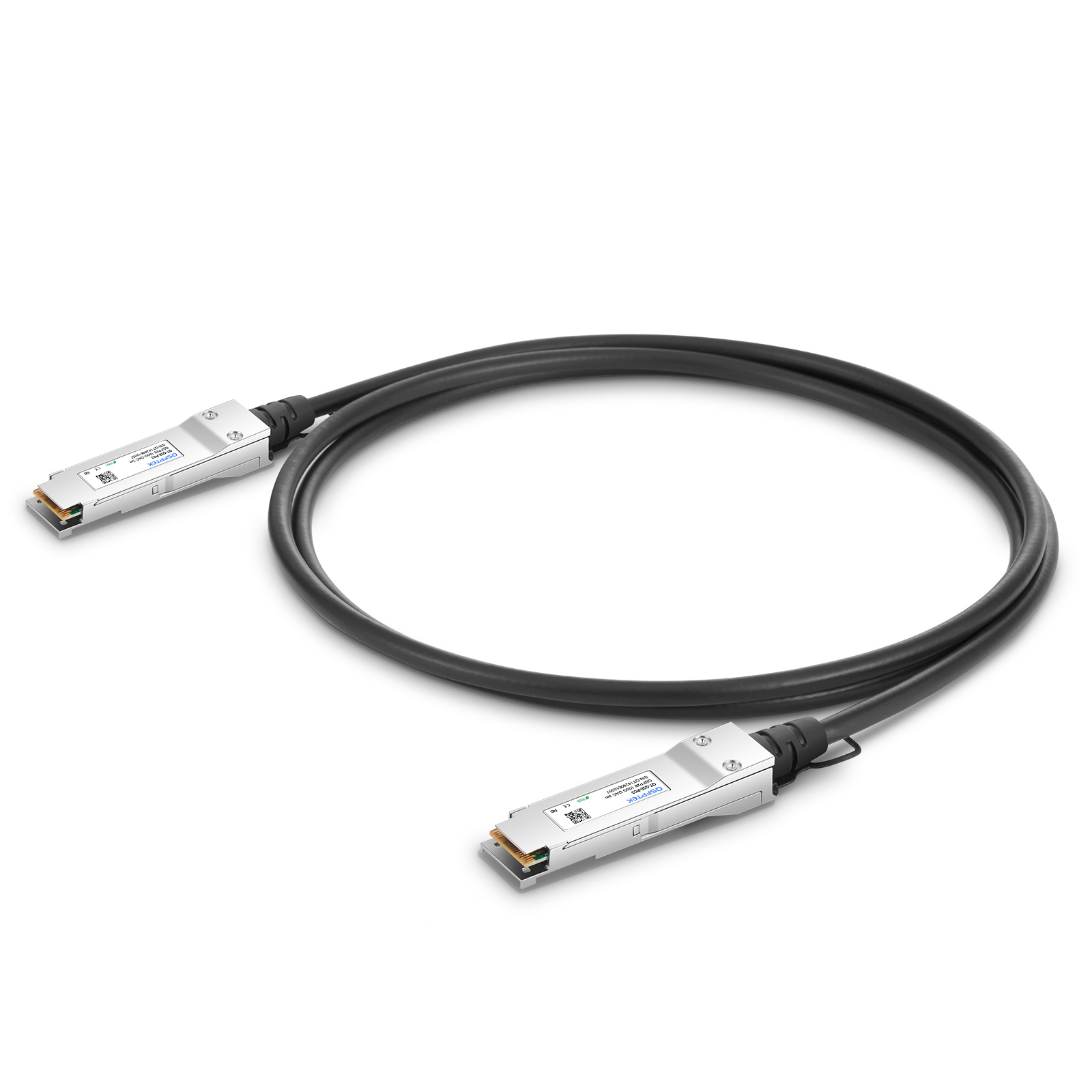 Cisco QSFP-100G-CU3M 100G QSFP28 Passive DAC Copper Twinax Cable - QSFPTEK