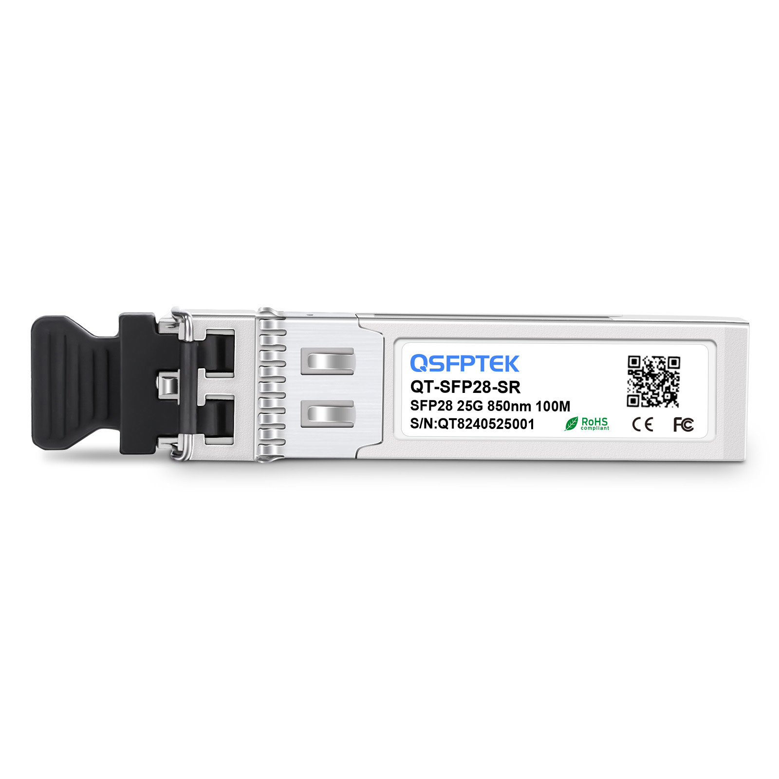 Intel E25GSFP28SR-I 25GBASE-SR SFP28 Industrial Transceiver Module - QSFPTEK