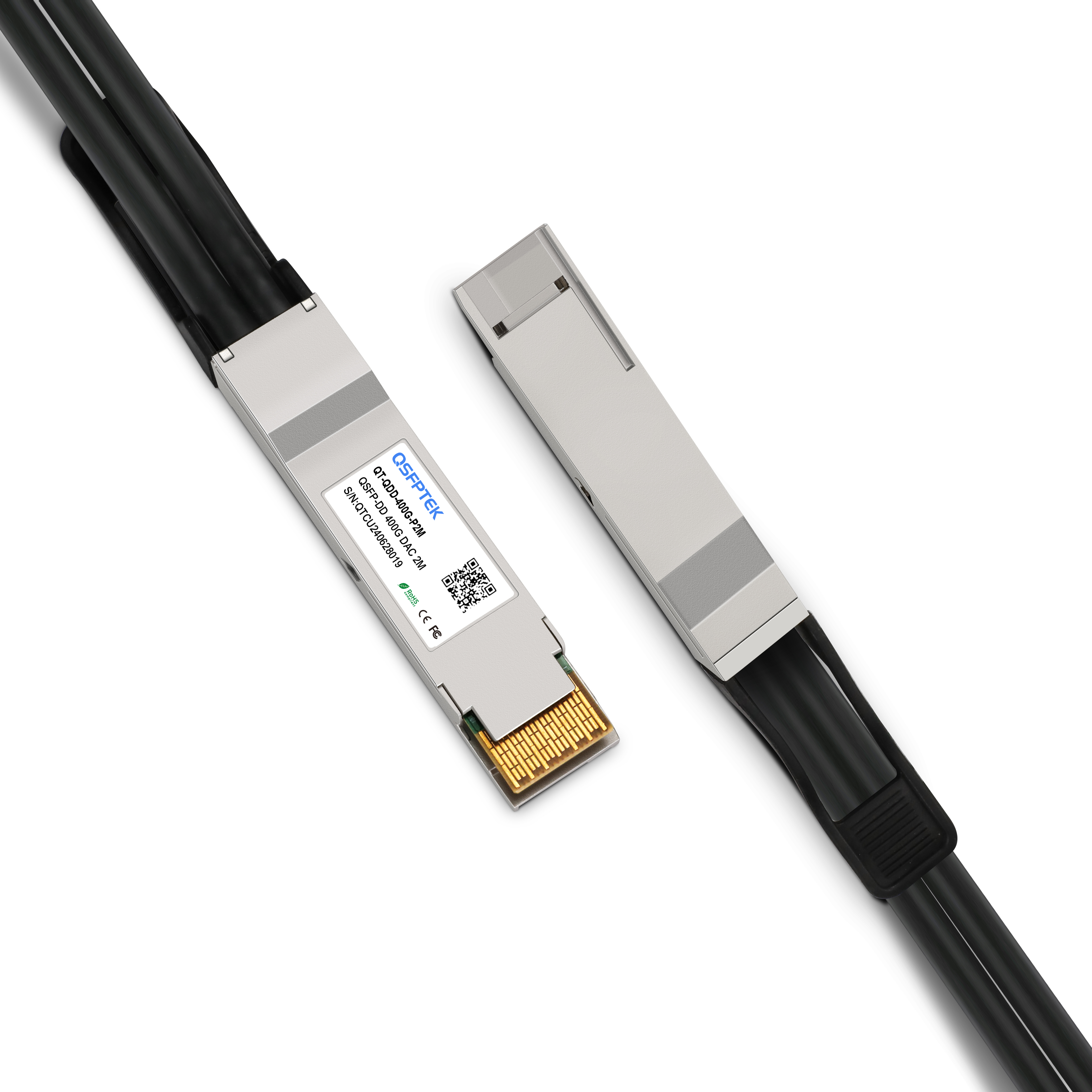400G QSFP-DD DAC Cable, NVIDIA 2m