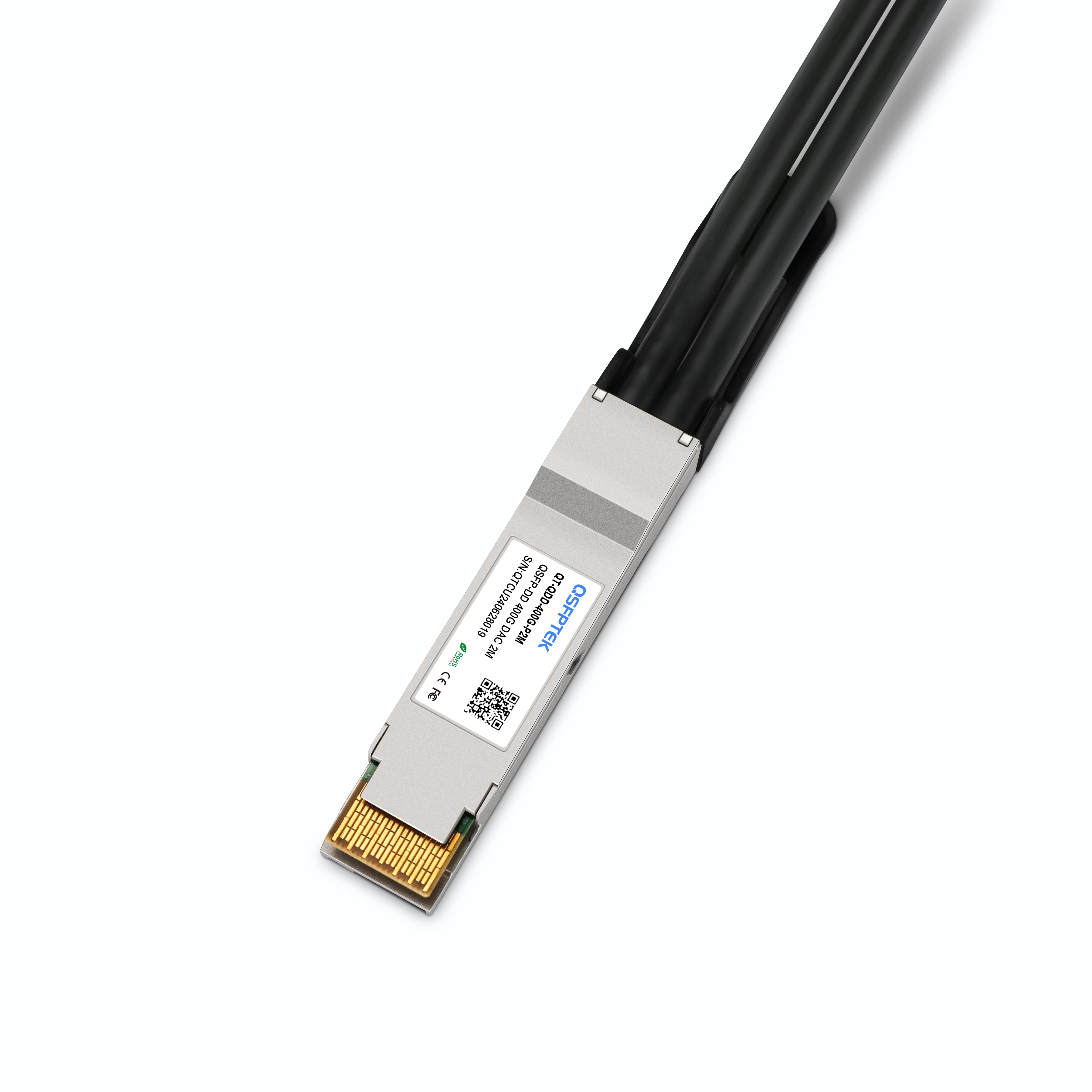 400G QSFP-DD DAC Cable, NVIDIA 2m