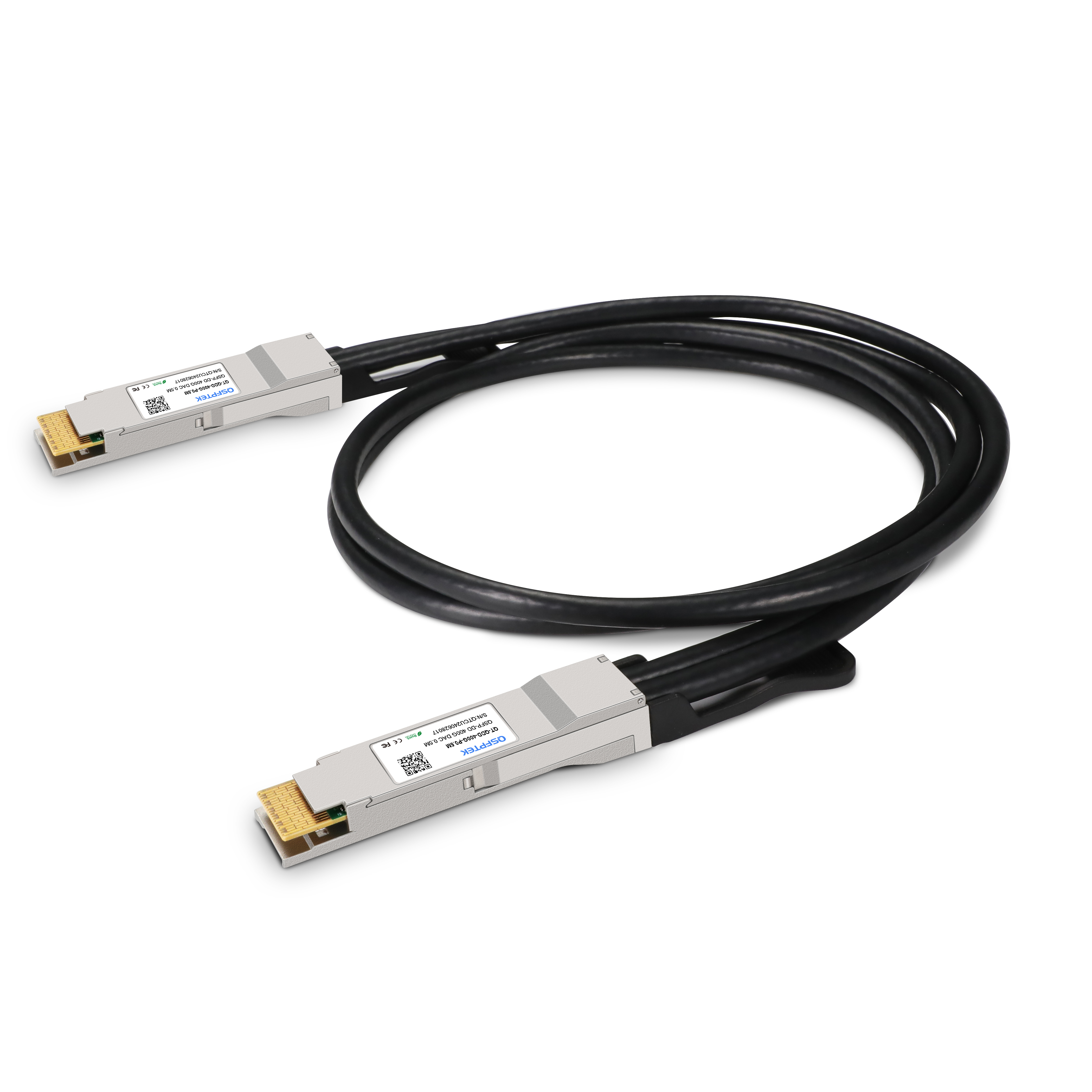 400G QSFP-DD DAC Cable, NVIDIA 1m