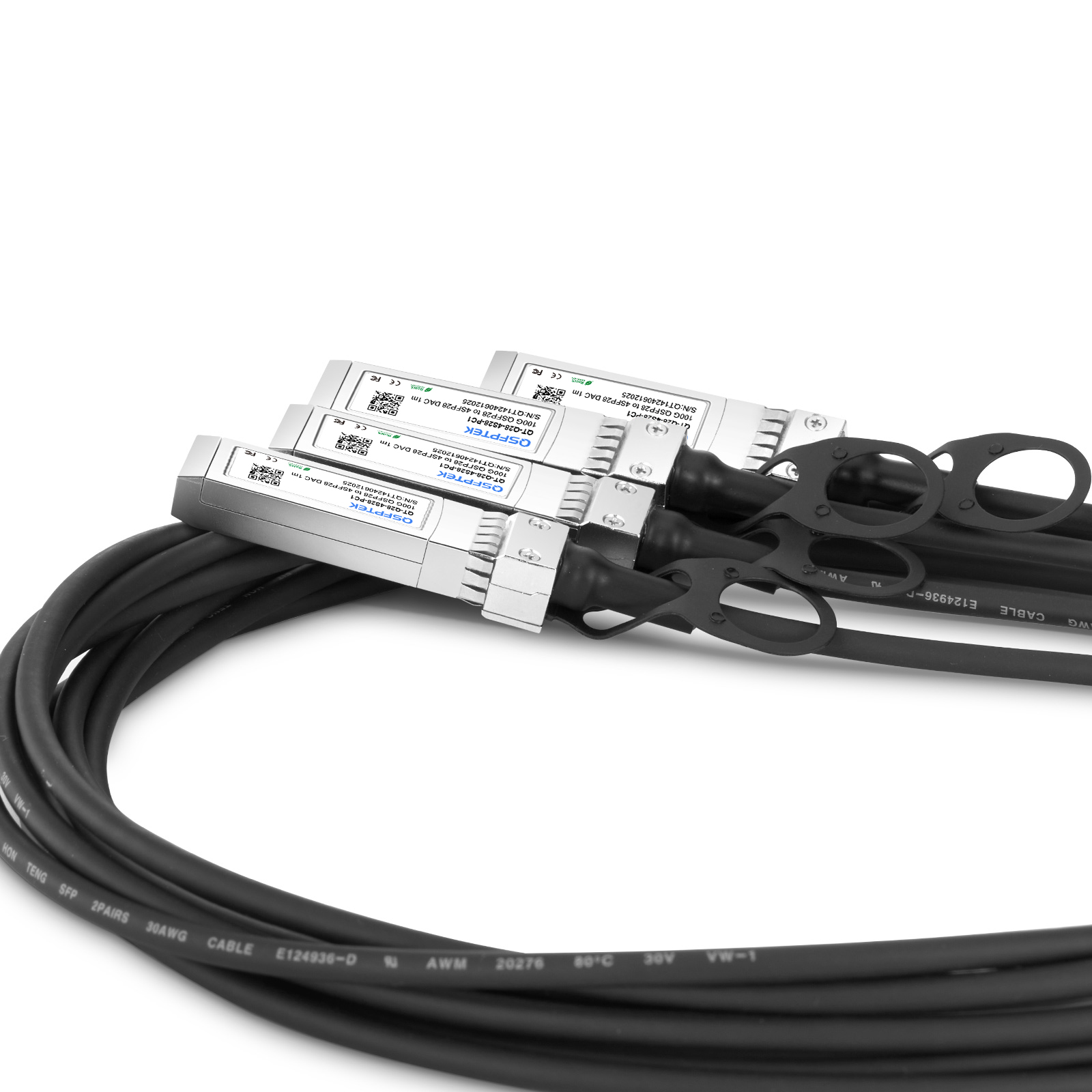 1M Arista CAB-Q-4S-100G-1M QSFP-4SFP25G-CU1M Compatible 100G QSFP28 to ...