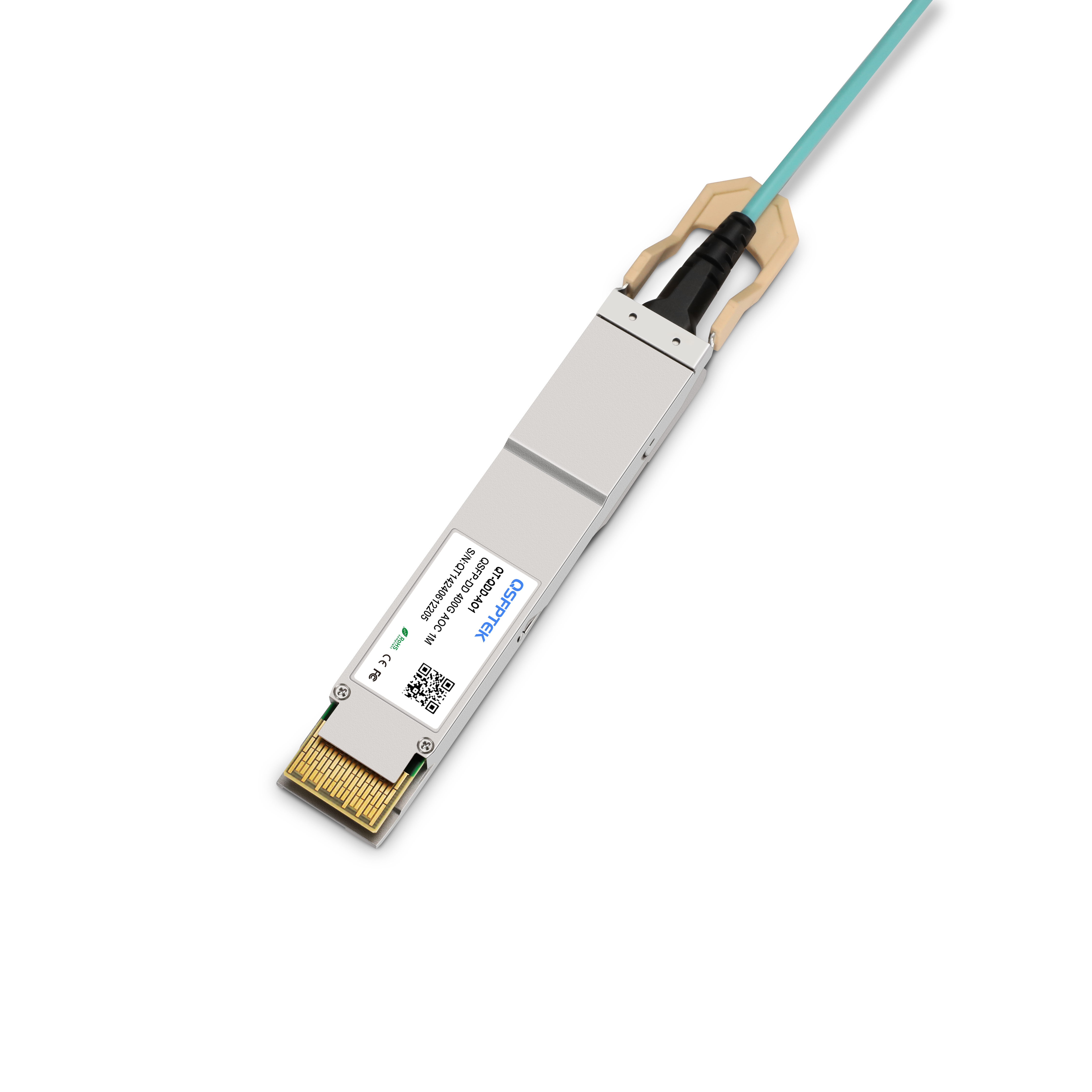 1m Mellanox MFA1W00-W001 Compatible 400G QSFP-DD Active Optical Cable ...
