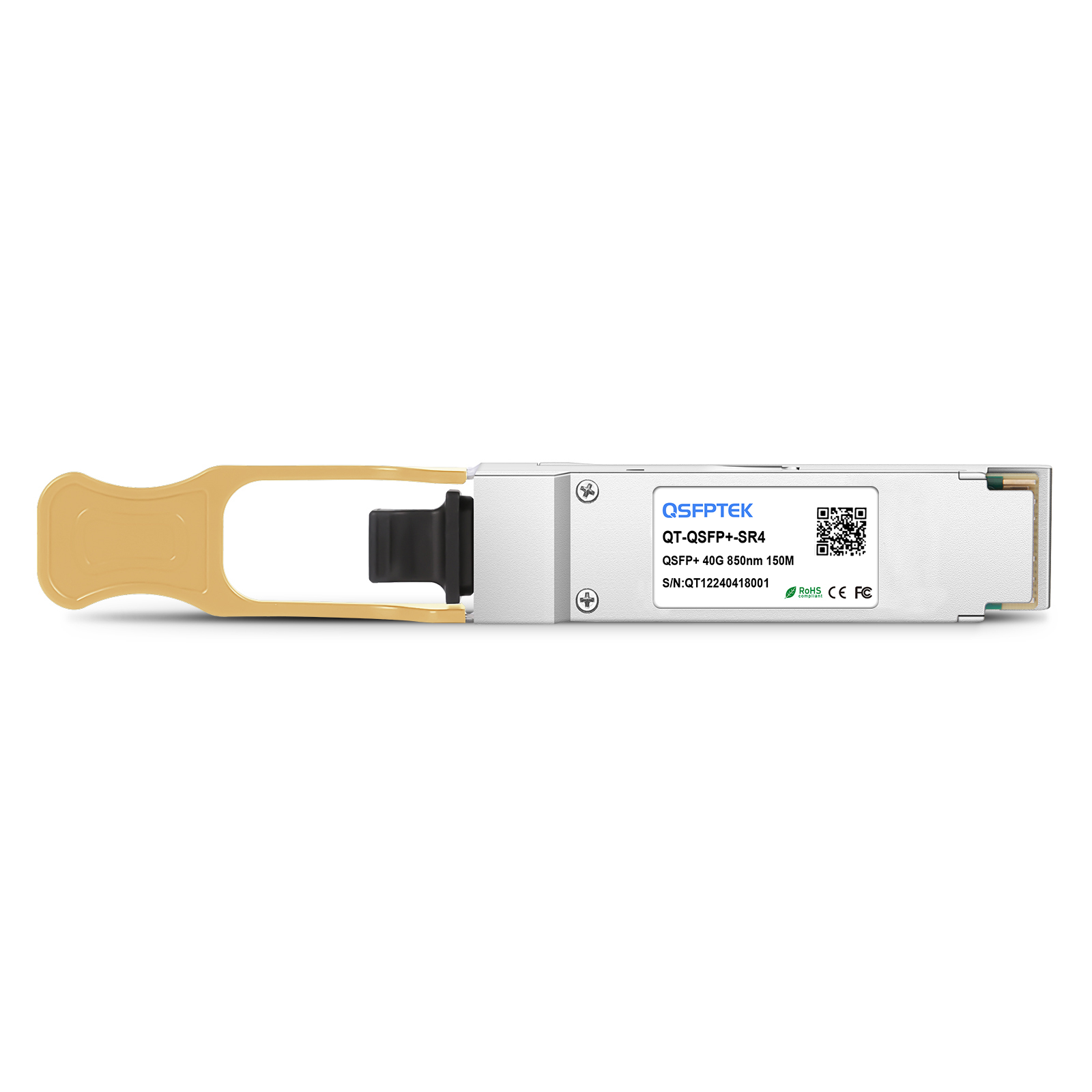 Intel E40GQSFPSR 40GBASE-SR4 QSFP+ Transceiver Module - QSFPTEK