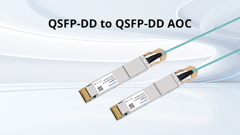 What is QSFP-DD 400G AOC Cable for 400G Data Centers?