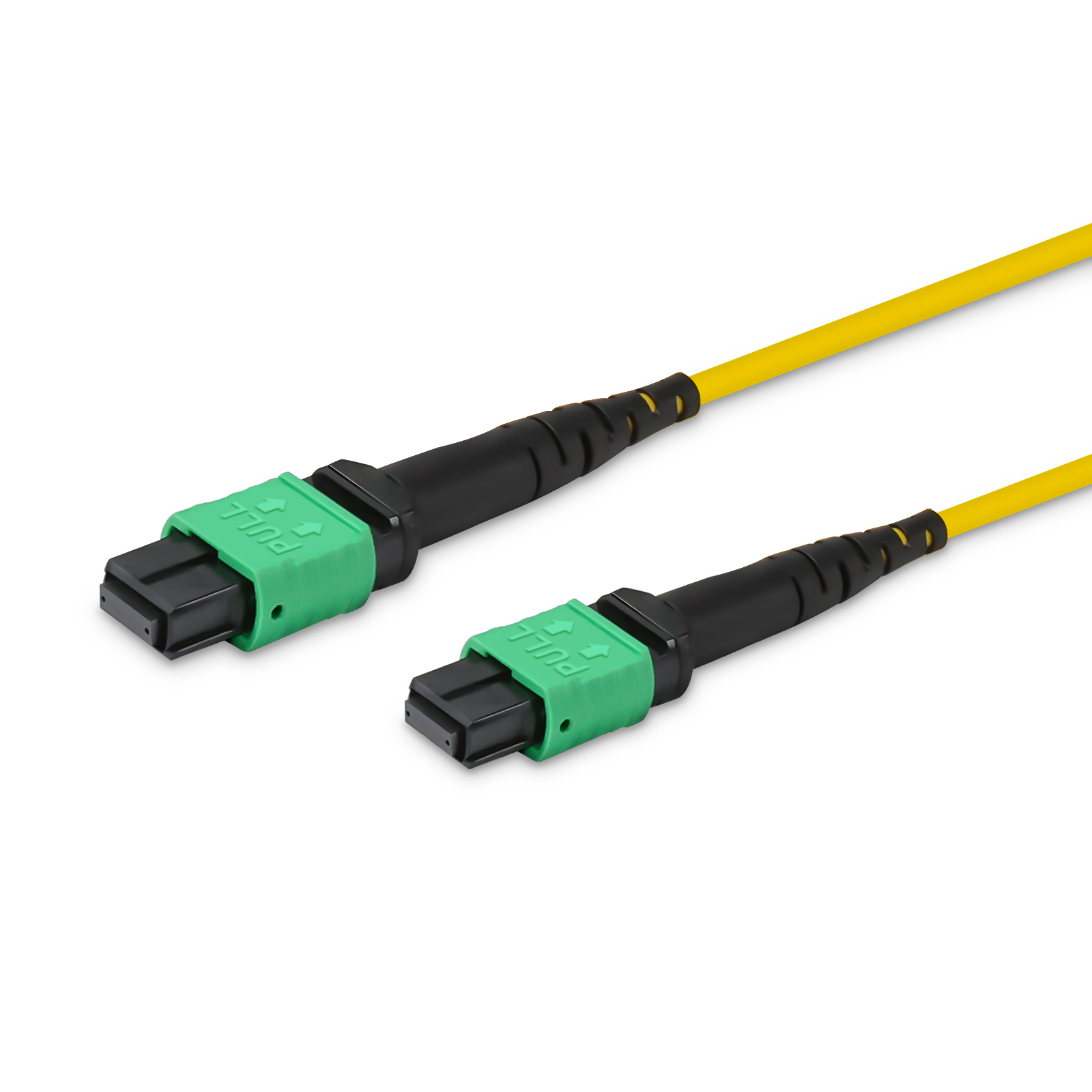 7m (23ft) MPO-16 APC (Female) to MPO-16 APC (Female) OS2 Singlemode ...