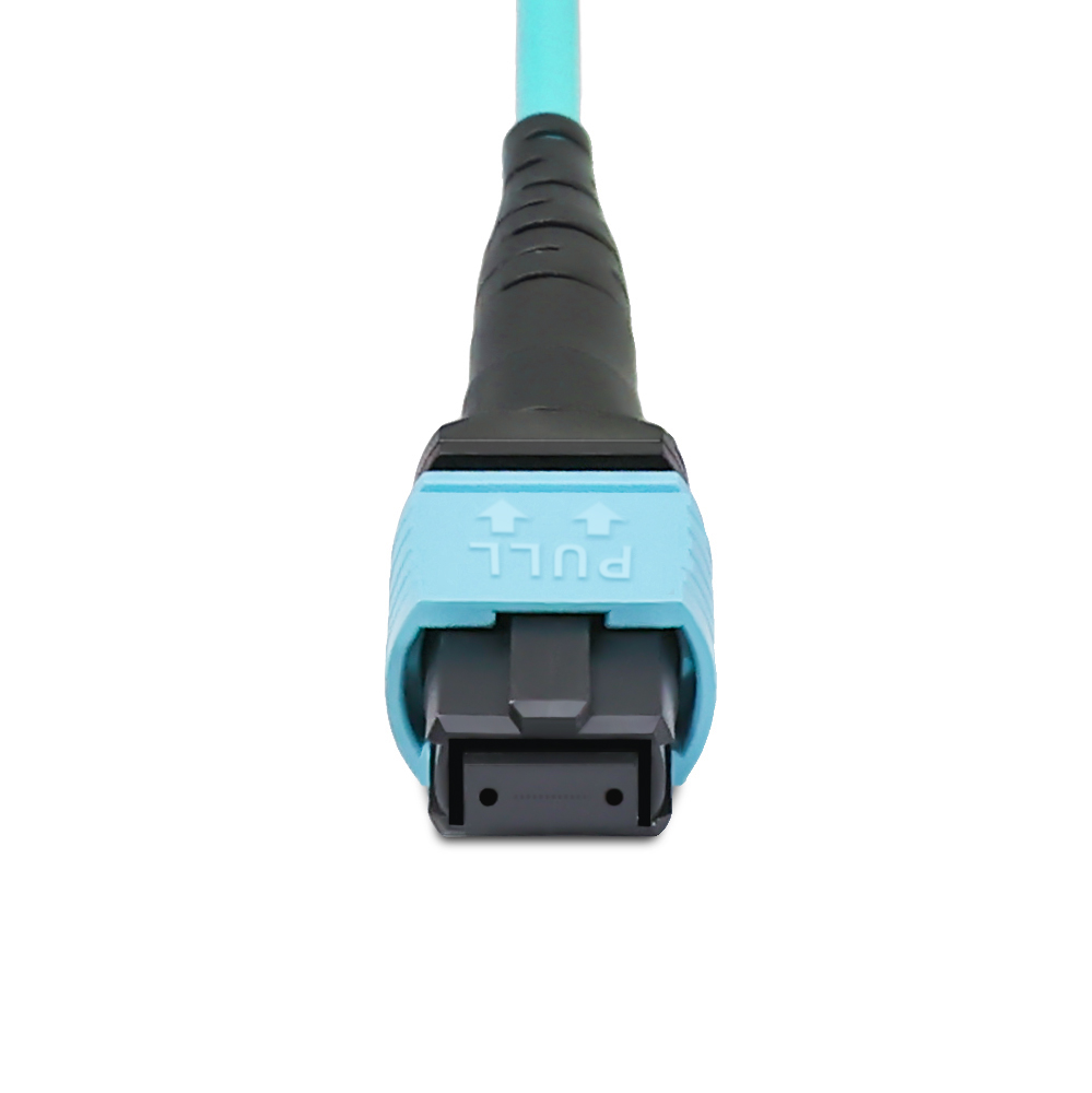 15m 49ft MPO-24 to 12x LC Duplex 24 Fibers LSZH OM3 Multimode Elite ...